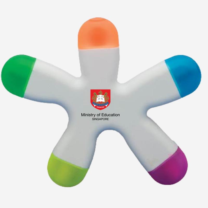HL-03: Customized Coral Highlighter – Vibrant, Stylish, and Customizable