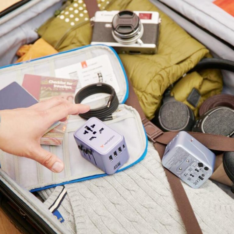 Verbatim 45W World Travel Adaptor | Compact, Versatile, and Perfect for ...