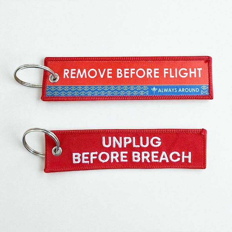 Custom Fabric Cloth Keychains | Stylish and Durable Promotional Tools
