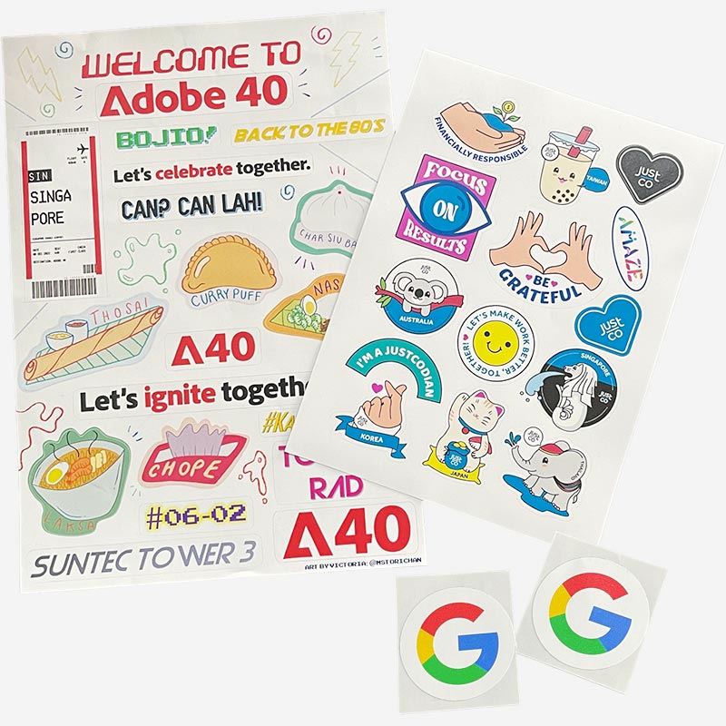 High-Quality Custom Stickers Printing – Perfect for Branding & Promotions