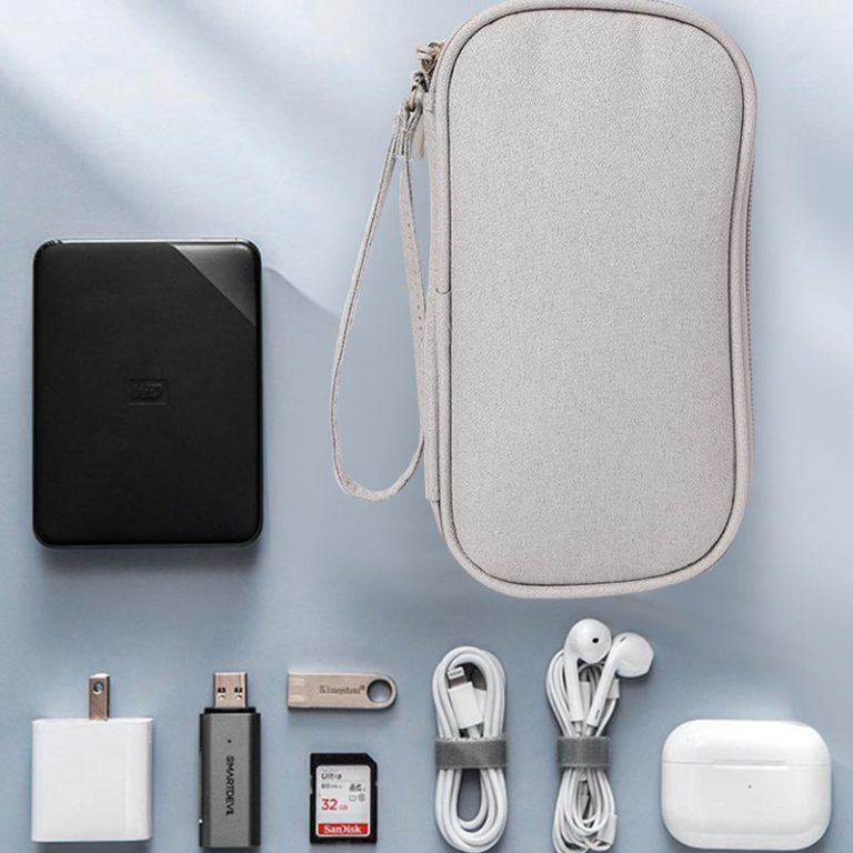 Multifunctional Digital Accessories Storage Bag | Compact, Durable ...