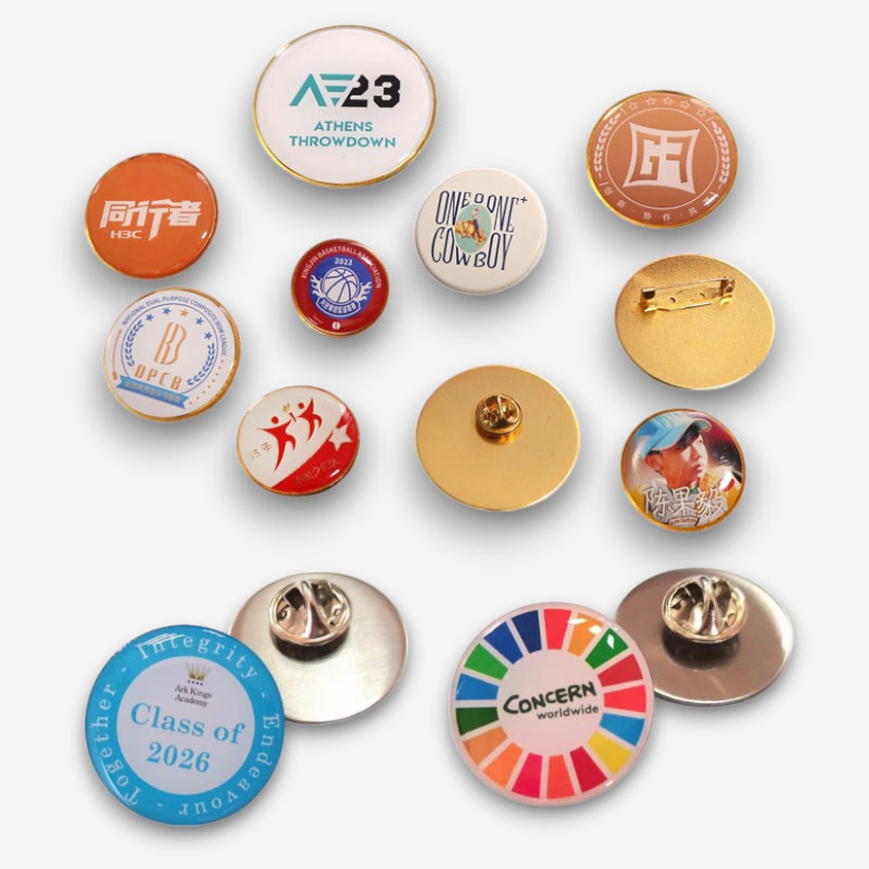 Custom Epoxy Lapel Pins