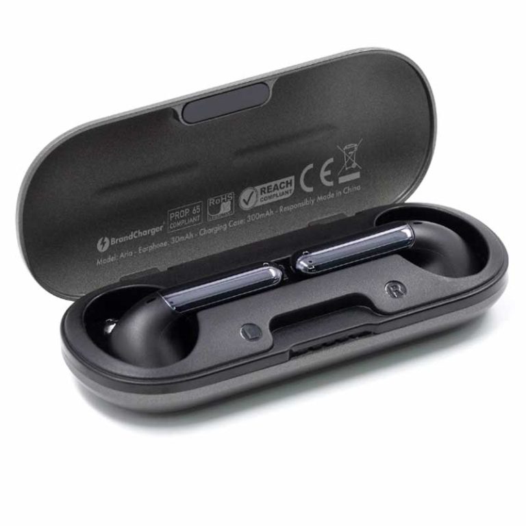 BrandCharger: Aria True Wireless Earbuds Printing